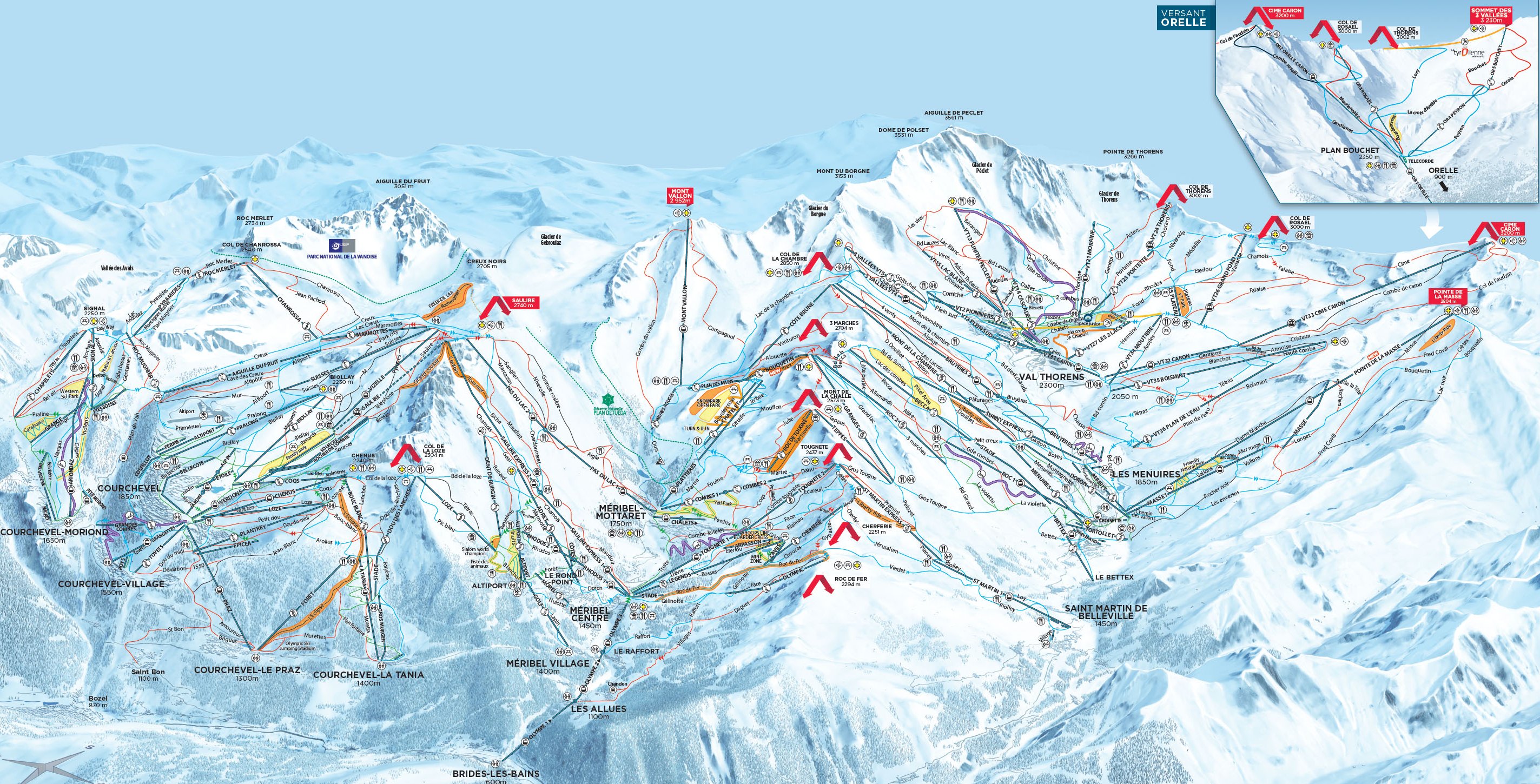Piste Maps « Le Ski