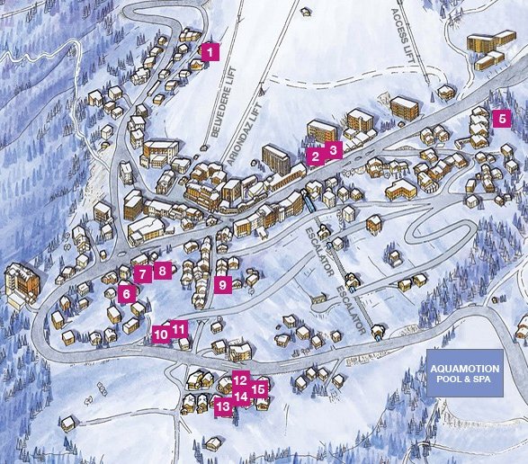 Chalet La Terrasse - Courchevel in Courchevel, France « Le Ski